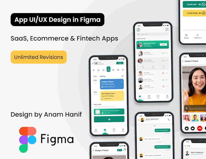 Design ui ux design for website, dashboard, mobile app ui ux in figma by Anam_hanif | Fiverr