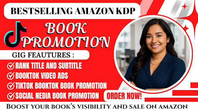 Do viral booktok promotion, book trailer booktok promotion, amazon kdp ...
