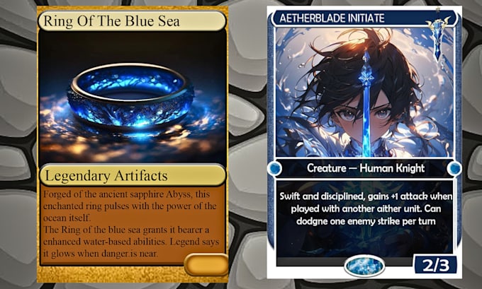 Draw card game design card game art, tarot card game, box design board ...