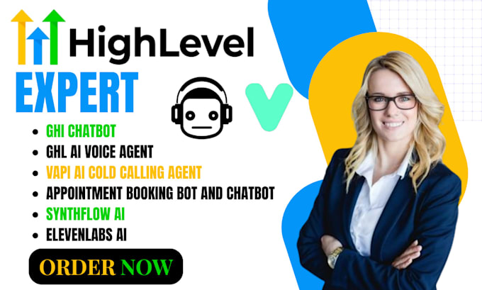 Be your gohighlevel expert,elevenlabs,ai cold calling agent,ai ...
