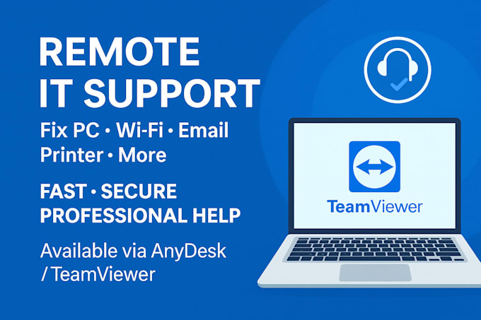 Provide remote it support for basic tech issues up to 15 minutes by ...