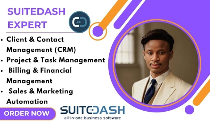 Setup suitedash crm, client portal and automate your workflows by Sammy_0100 | Fiverr