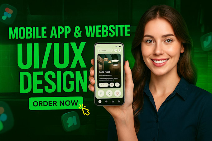 Design ux focused mobile app ui in figma for your startup by Sangam8511 | Fiverr