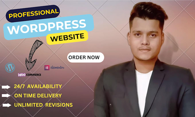 Develop, or redesign a professional wordpress site with full ...