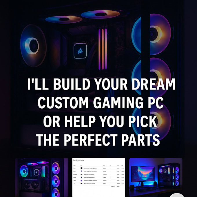 Create a pc part list by Insynctech | Fiverr