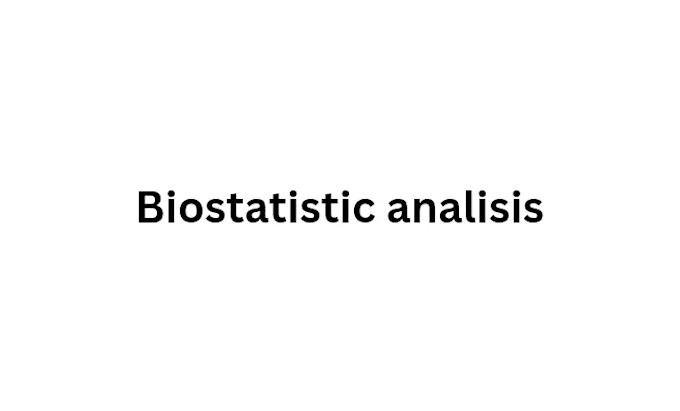 Do bio statics analysis biostatics analysis by Jackiestrategy | Fiverr