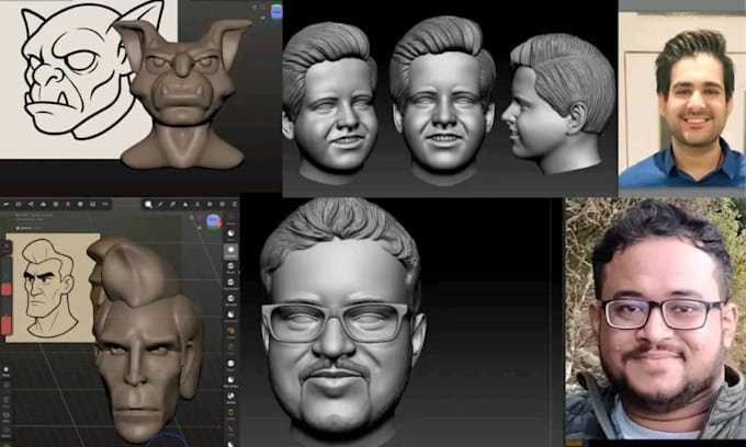 Convert 2d image to 3d model character from reference images to 3d ...