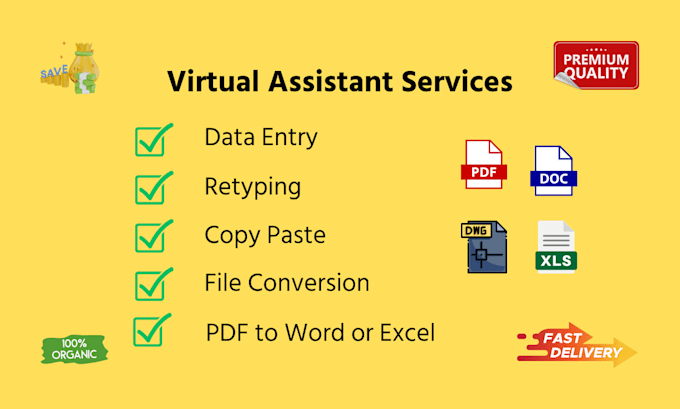 Bulk data entry, copy paste, retyping, any file conversion by Abunayeem16 | Fiverr