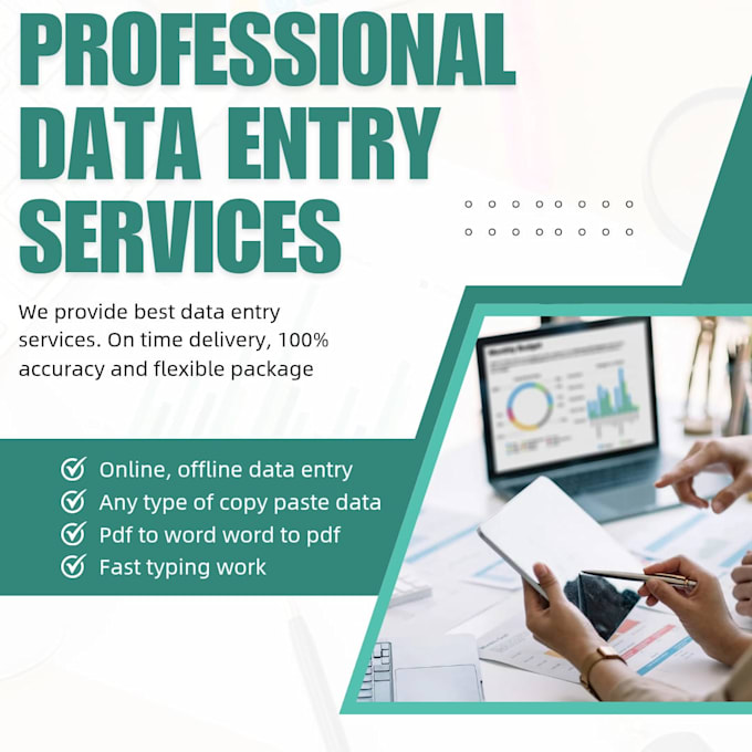 Do fast and accurate data entry by Chazlaan391 | Fiverr