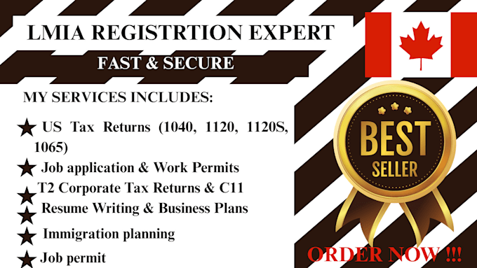 Assist in work permit, lmia application, job offer letter with urgent request by Mandyyaves | Fiverr