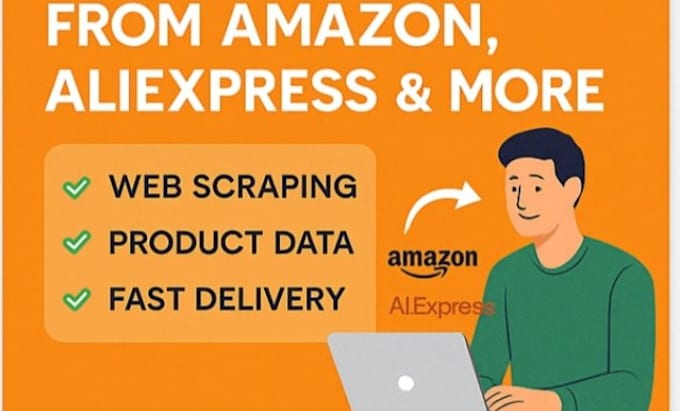 Provide amazon, aliexpress product scraping by Creative1210 | Fiverr