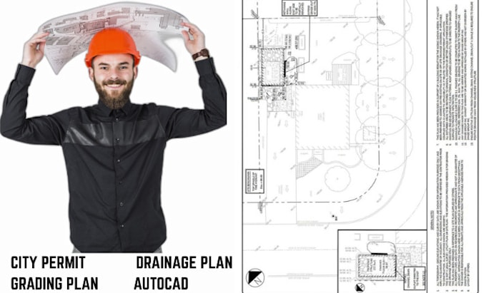 Design 3d drainage, grading plan, stormwater management and site permit ...