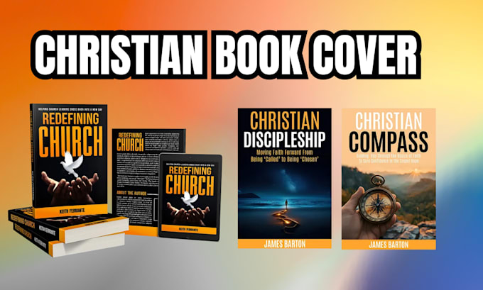 Do christian book cover design christian ebook cover religious book ...