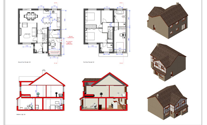 Do uk building regulations and planning permission drawings for city ...