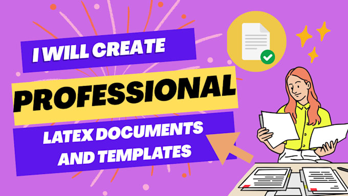 Create professional latex documents and templates by Mahnoorasghar14 ...