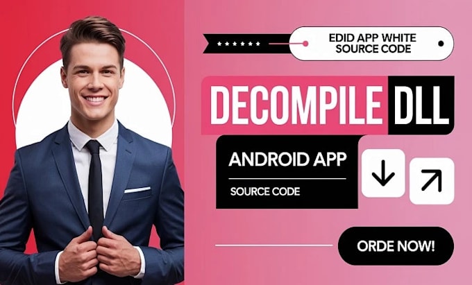 Decompile binary dll exe apk ea to code with reverse engineering ai ready data by Lafaczx | Fiverr