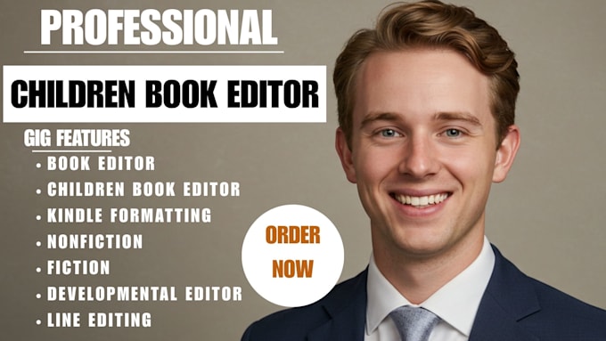 Developmental edit format proofread fiction, nonfiction children book ...