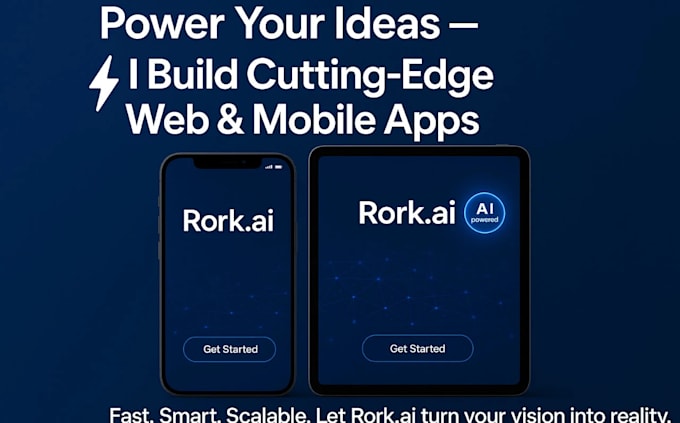 Do a mobile and web app using rork ai fast and functional develop ...