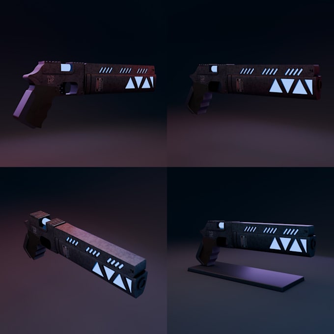 Create low poly 3d models for games and renders by Yaroslav_tim | Fiverr