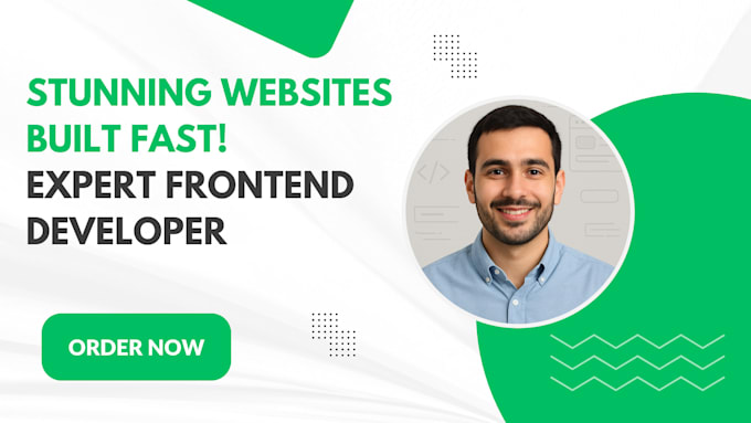 Create a responsive frontend website in react and javascript fast ...