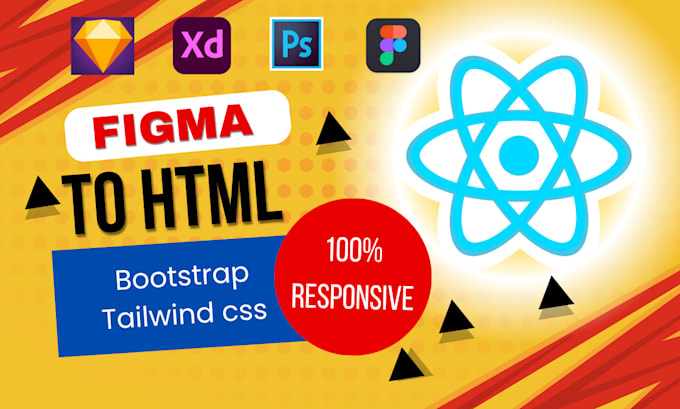 Convert Figma To Html Psd To Html Xd To Html Css Figma To Reactjs Nextjs By Rokondev Fiverr