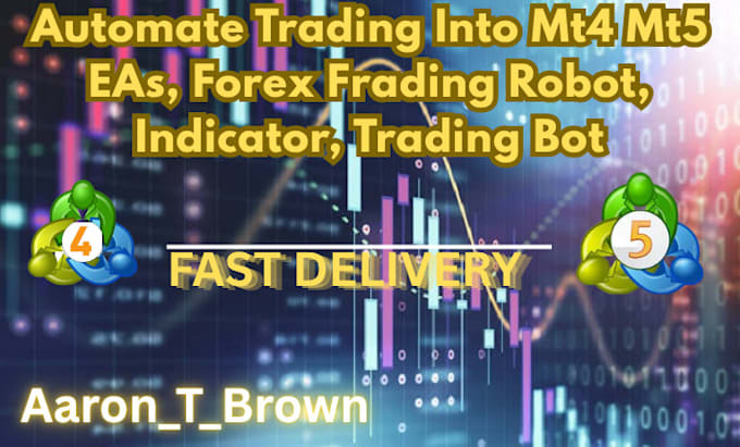 Automate trading into mt4 mt5 eas, forex trading robot, indicator ...