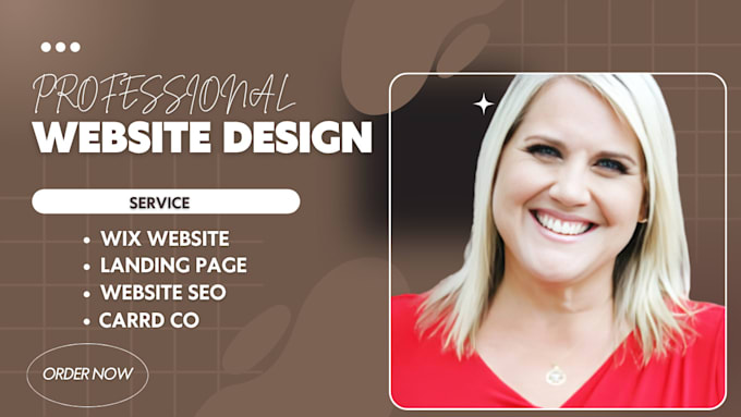 Create responsive and clean wix website design or redesign carrd landing page by Margare_john ...