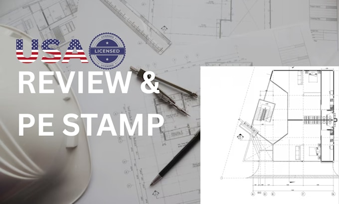 Do pe stamp for usa architectural stamp city permit structural drawing ...
