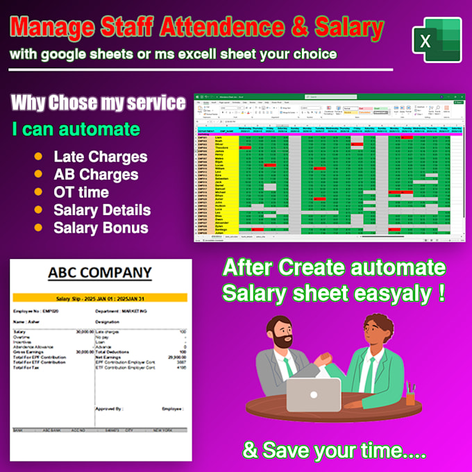 Build a smart attendance system in excel or google sheets by Rathsazela ...