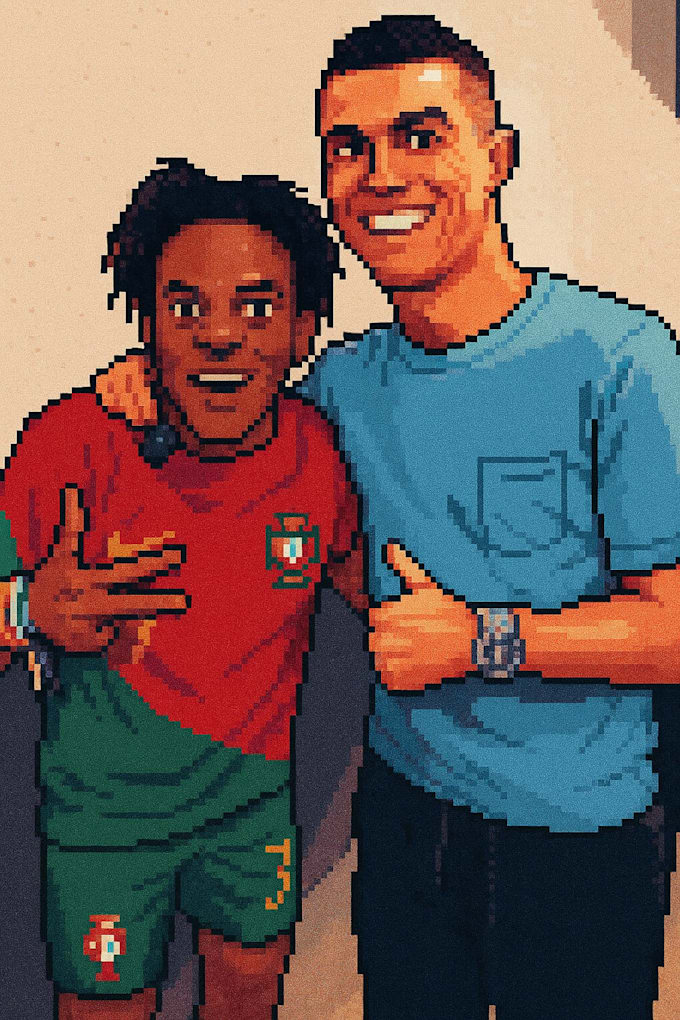 Create custom pixel art portraits in 16 bit retro style by ...
