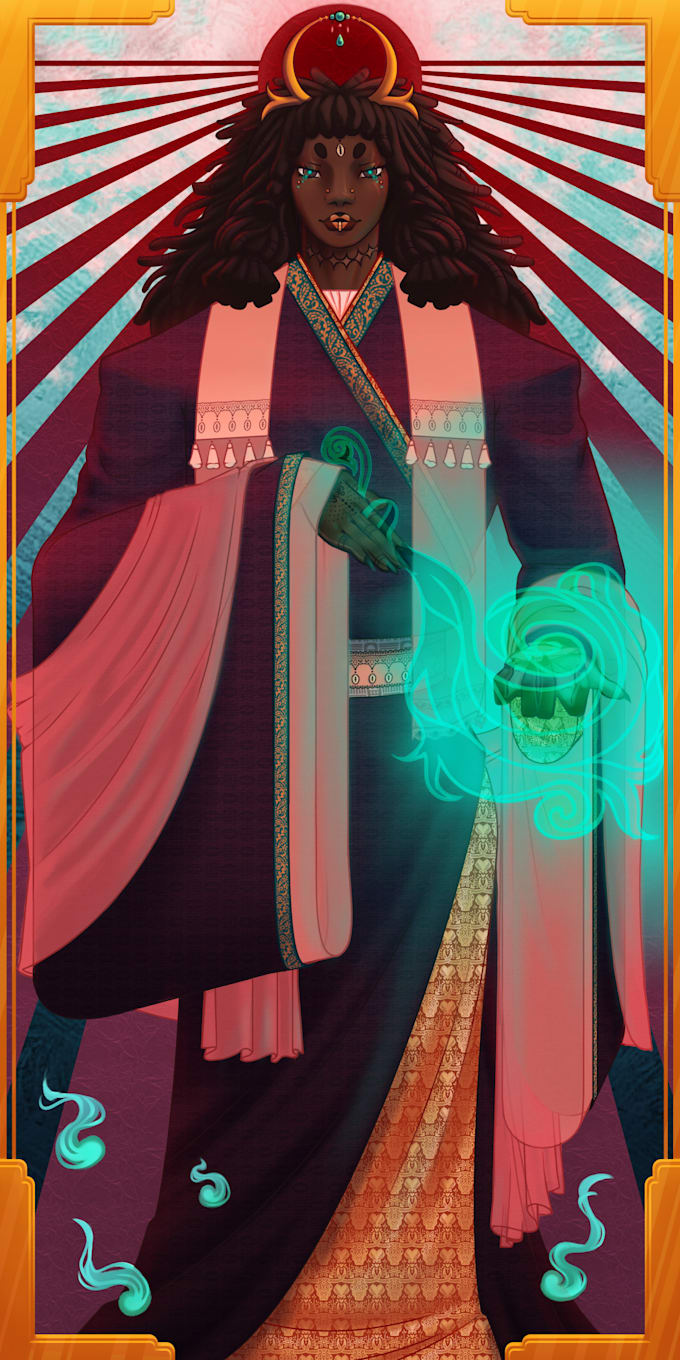 Illustrate fullbody visual novel character sprites by Buck_mountain ...