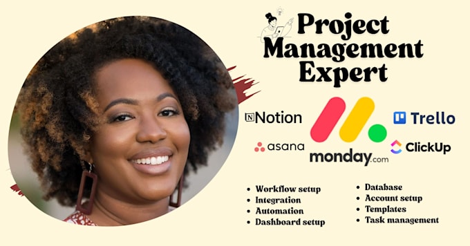 Setup Workflow Project Management Trello Clickup Notion Monday Com Asana By Tesa Tut Fiverr