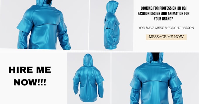 Create 3d cgi fashion design and animation stunning virtual fashion ...