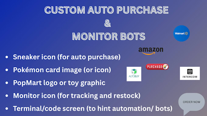 Make auto purchase bot, popmart bot, pokemon card bot ,auto sell ...