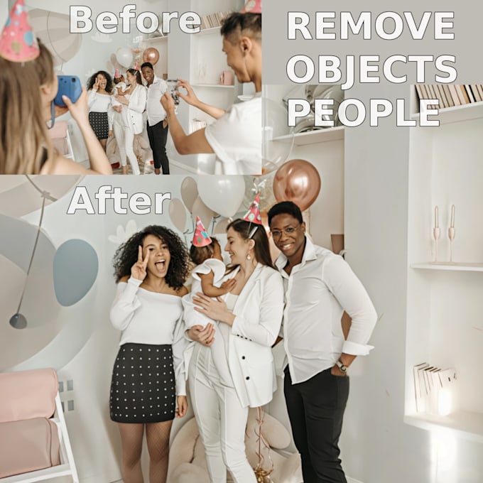 Remove people or objects from the photo by Serhiitkach | Fiverr