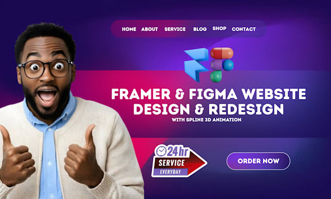 Framer website design framer website redesign figma to framer design form cms by Jamethqnk | Fiverr