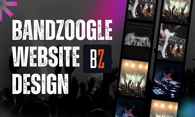 Build a bandzoogle music website and bandzoogle merch store by ...