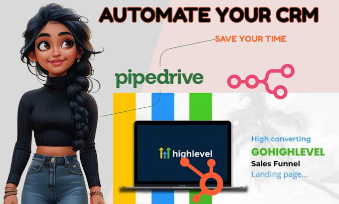 Build gohighlevel automation workflows setup and clickup asana using n8n by Terra_james | Fiverr