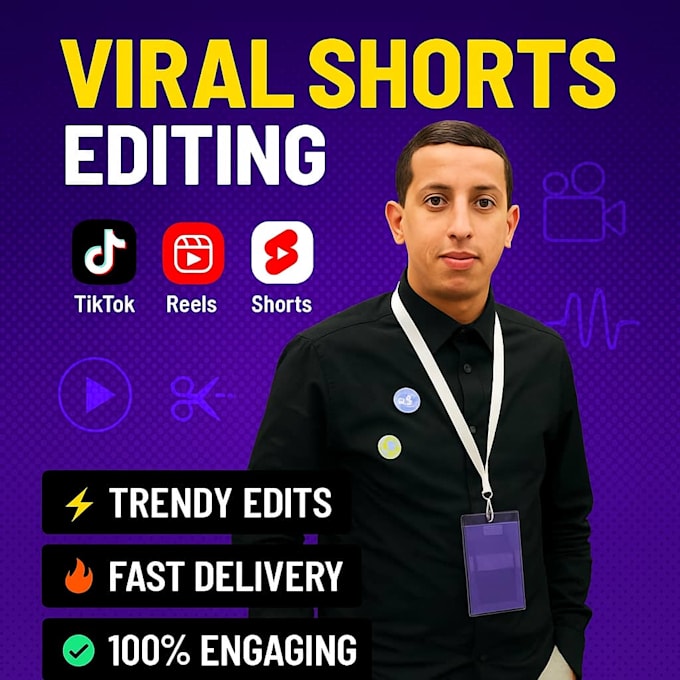 Edit viral tiktoks, reels, and shorts by Mahmoud_touahri | Fiverr