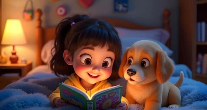 Illustrate a custom bedtime story for your child by Stetixofficial | Fiverr