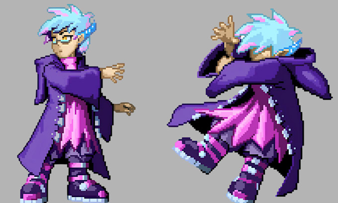 Create custom pixel art animation sprites and game characters in 8 bit ...