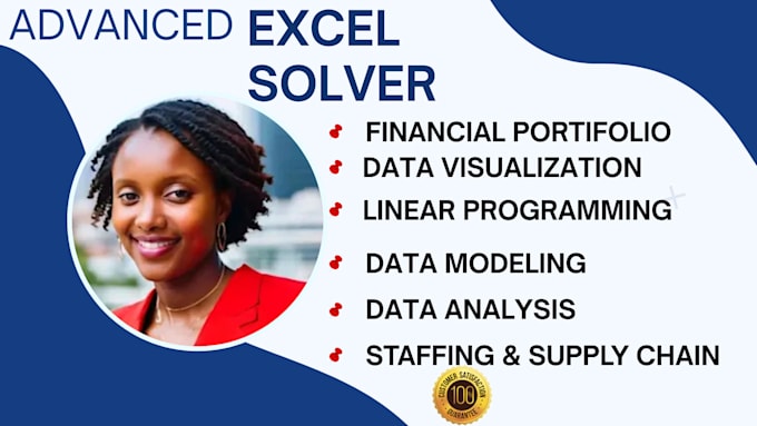 Optimize your business model using excel solver by Monicakelvin | Fiverr