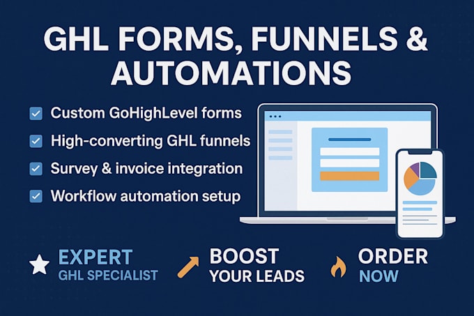 Do gohighlevel form funnel survey ghl workflow automation go high level ...