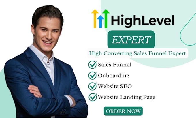 Set up gohighlevel funnel go high level expert go high level workflow ...
