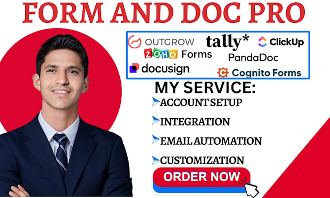 Create Outgrow Form Tally Cognito Form Docusign Panda Zoho Form Clickup Form By Emmaform Fiverr