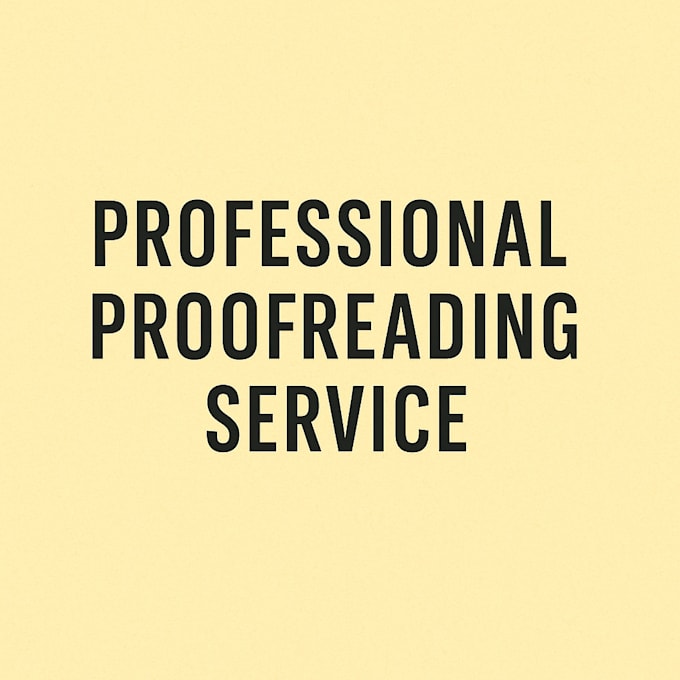 Provide professional proofreading for your documents by Rickrider888 ...