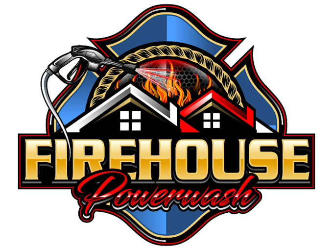 Design gorgeous firehouse logo by Iconuvate | Fiverr