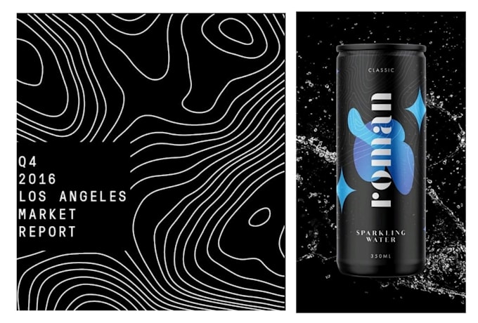 Create topographic contour lines for commercial products by ...