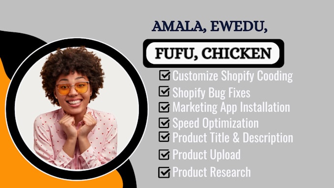 Cook amala and ewedu fufu fried chicken by Successempir | Fiverr