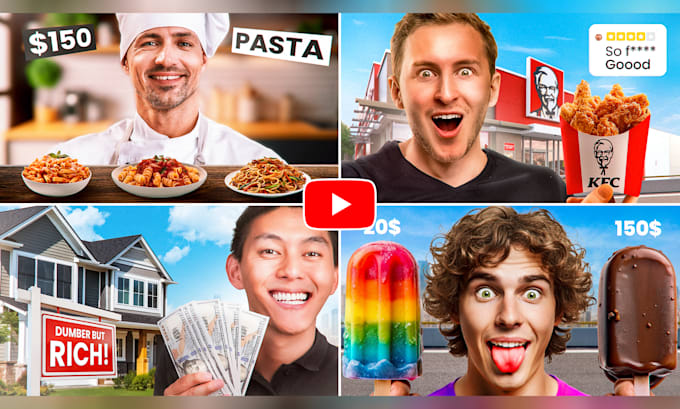 High ctr youtube thumbnail design delivered in 24 hours by ...